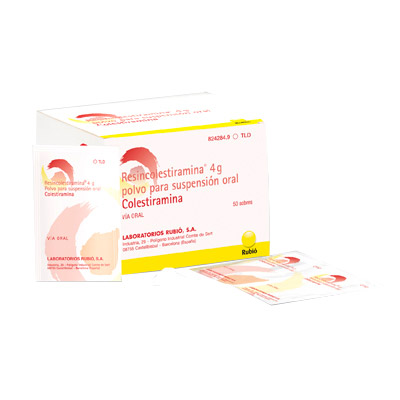 Resincolestiramina® - Laboratorios Rubió